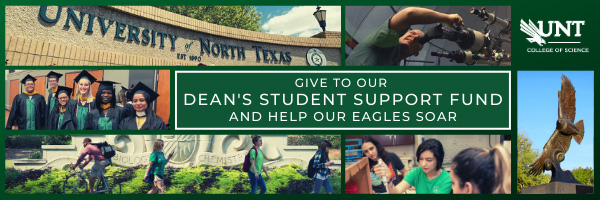 Help UNT College of Science students succeed