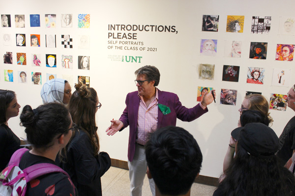 Support UNT CVAD Communication Design students